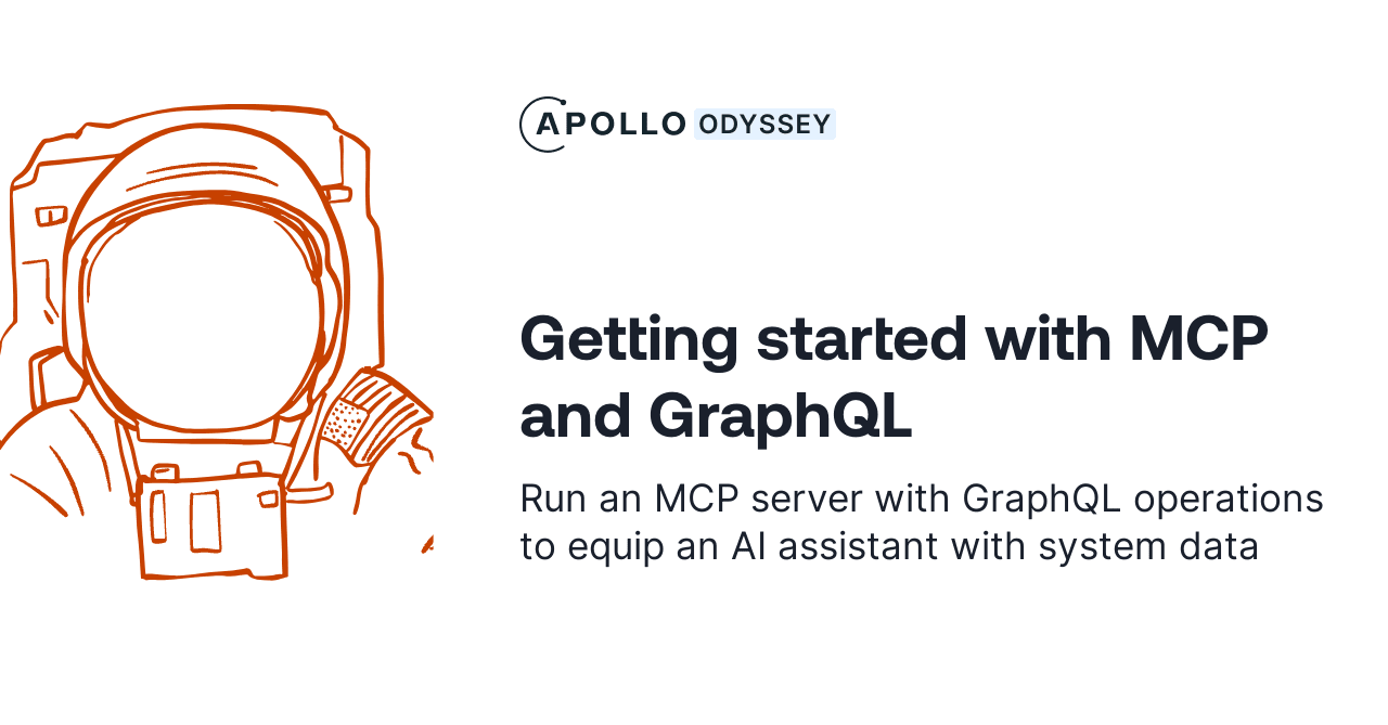 Getting started with MCP and GraphQL - GraphQL Tutorials Getting started with MCP and GraphQL - GraphQL Tutorials
